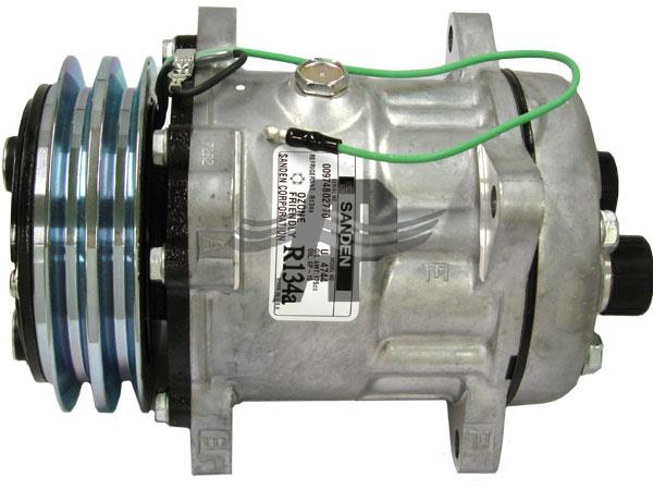 Compressors Sanden - 2 Groove, 24V - Sanden - PARTS BY CATEGORY - Air ...