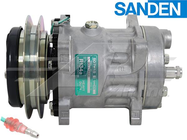 Compressor Original - Sanden SD7H15, 24v - 509-4306 - Air Conditioning ...