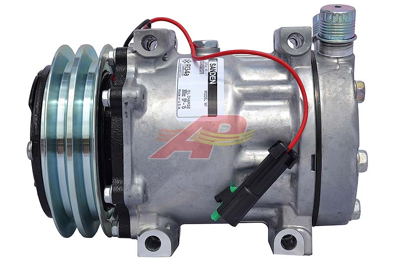 Compressor Original - Sanden SD7H15, 12v Sanden Model 4626 - 509-431 ...