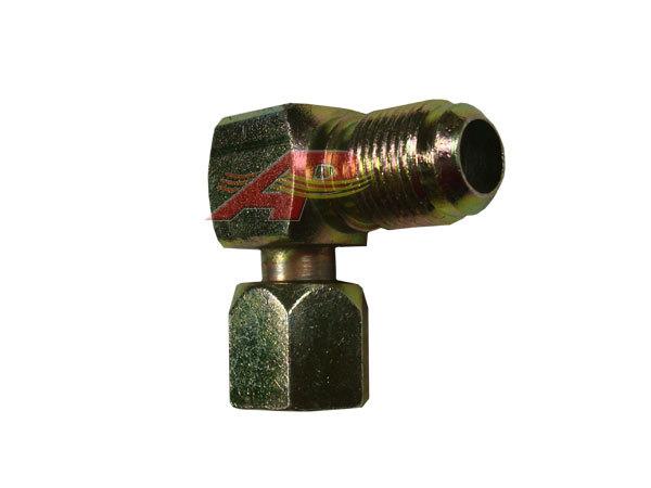 90 Degree # 10 Male Flare x # 10 Female Flare Fitting