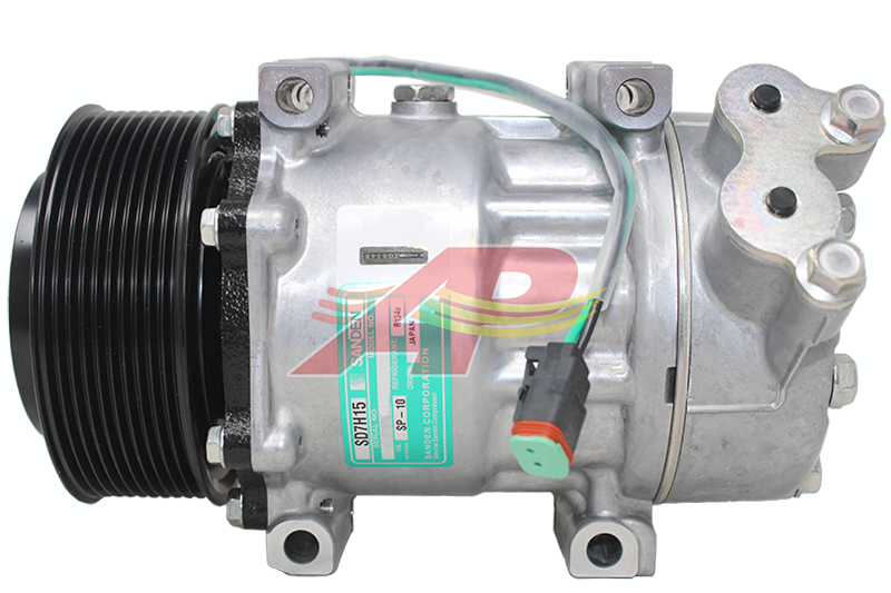Compressor Original - Sanden SD7H15, 24v - 509-6258 - Air Conditioning ...