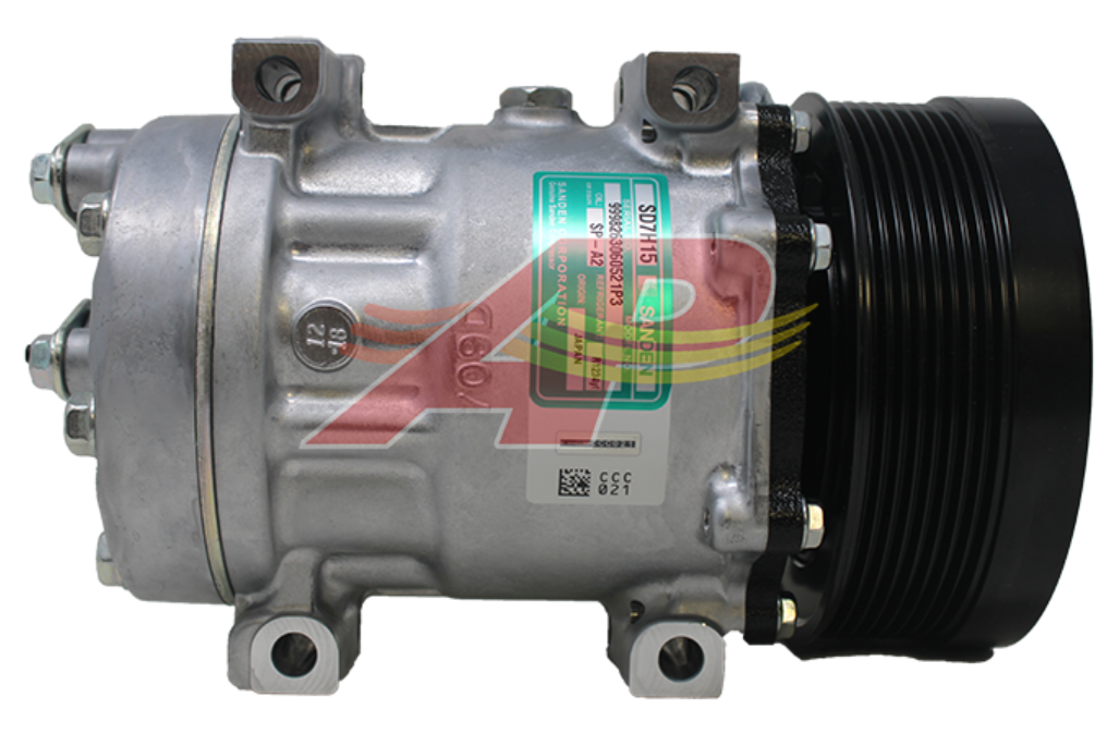 Compressor Original - Sanden SD7H15, 24v - 10-1001 - Air Conditioning ...