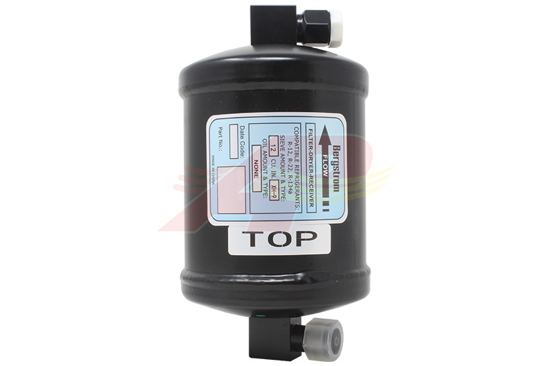 Receiver Drier, OEM Bergstrom - 101mm x 197mm - #6 Male O-Ring, Inlet x ...