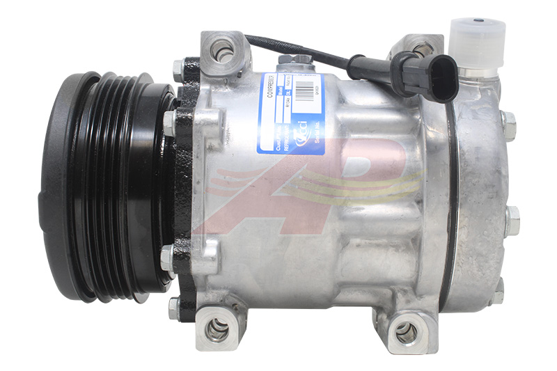 Compressor Original, TCCI QUE QP7H15, 12v - 10-1232QP - Air Conditioning Parts - AP Air Ltd.